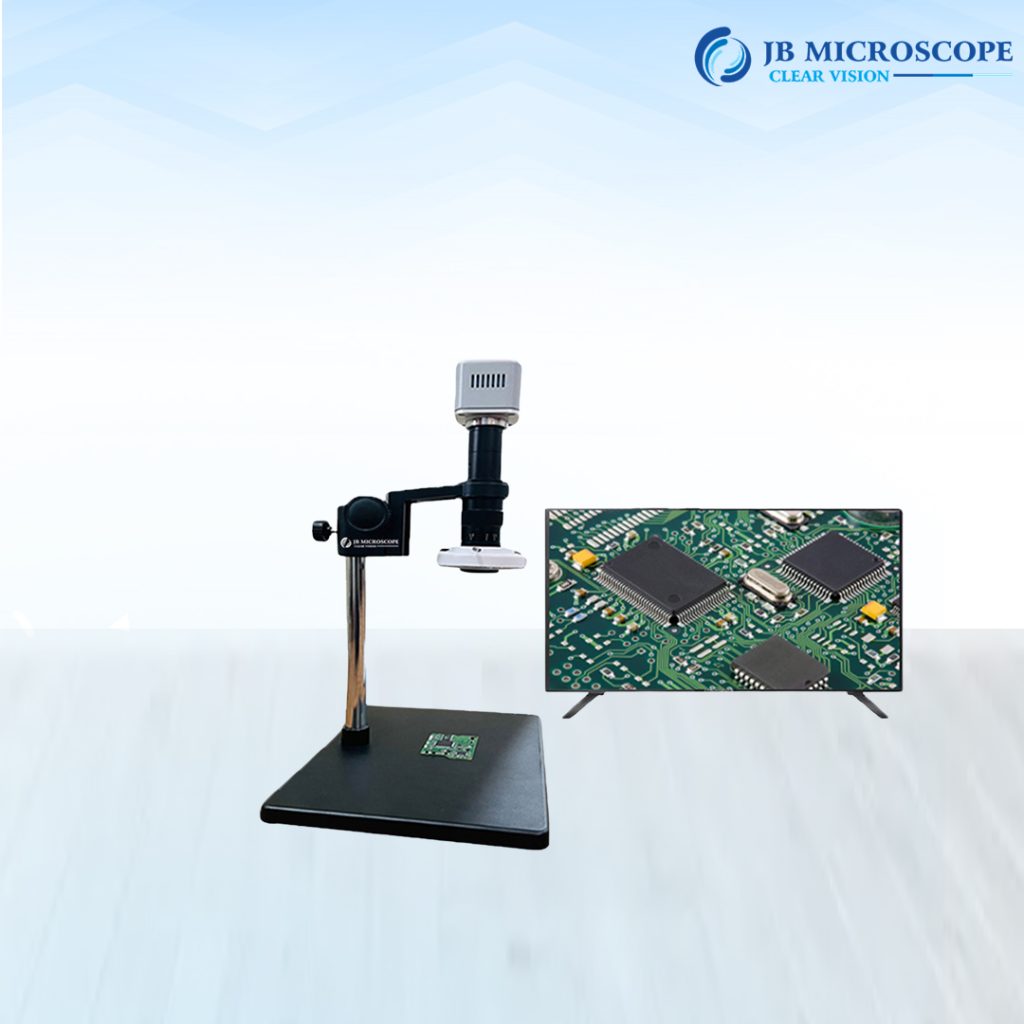 Monocular Stereo Zoom Video Microscope