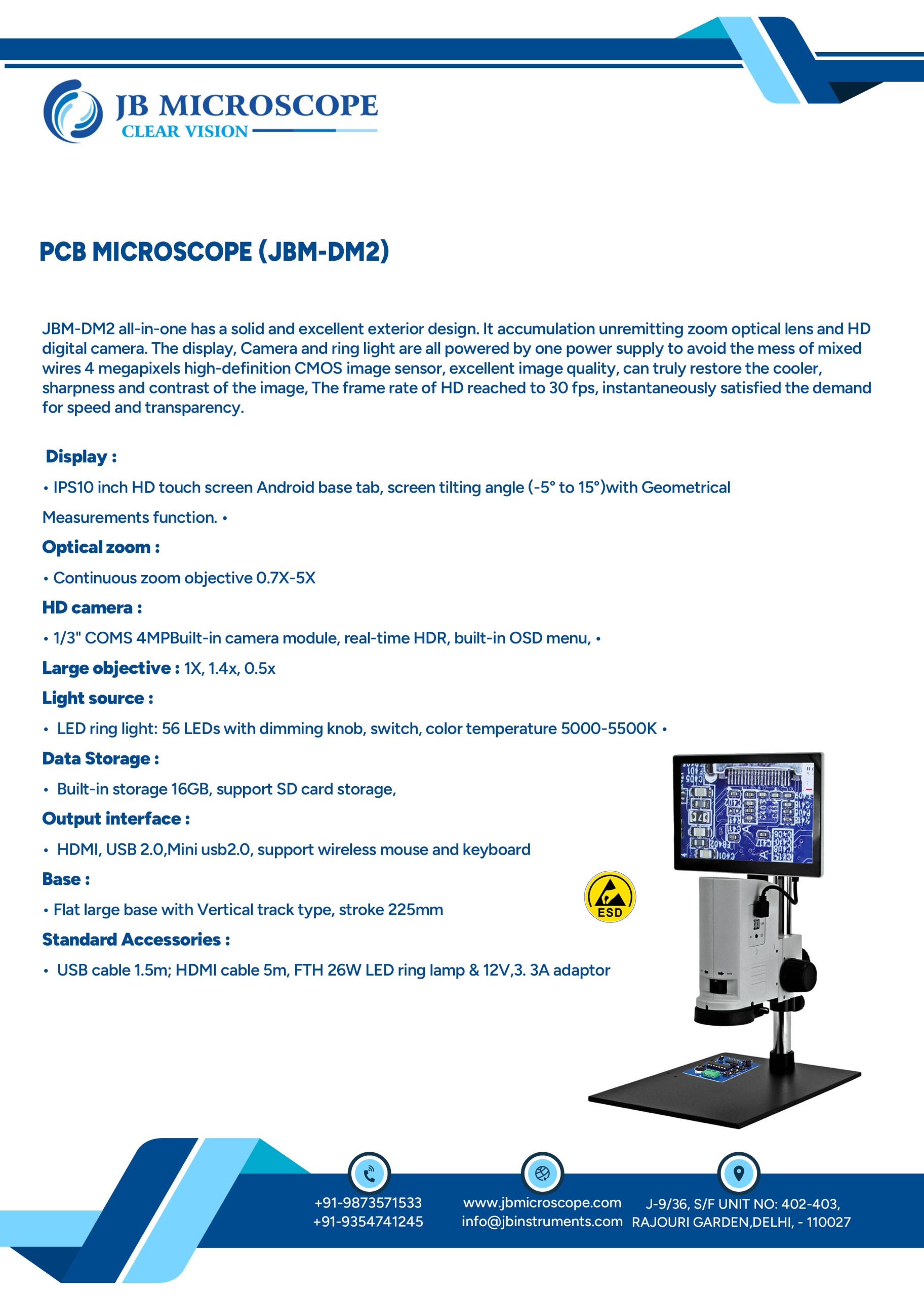 PCB Microscope | PCB Inspection Microscope - Jb Microscope