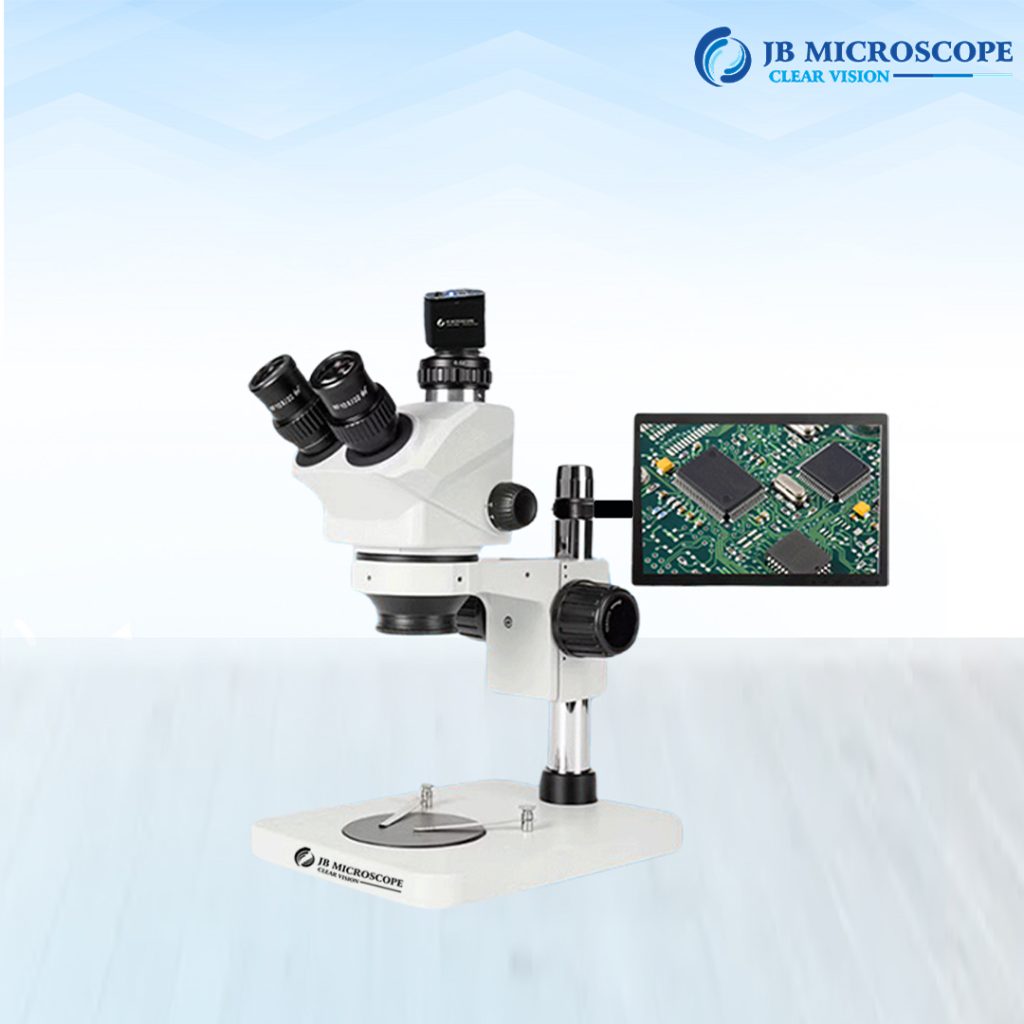 JBM-750T Stereo Zoom Microscope - JB Microscope
