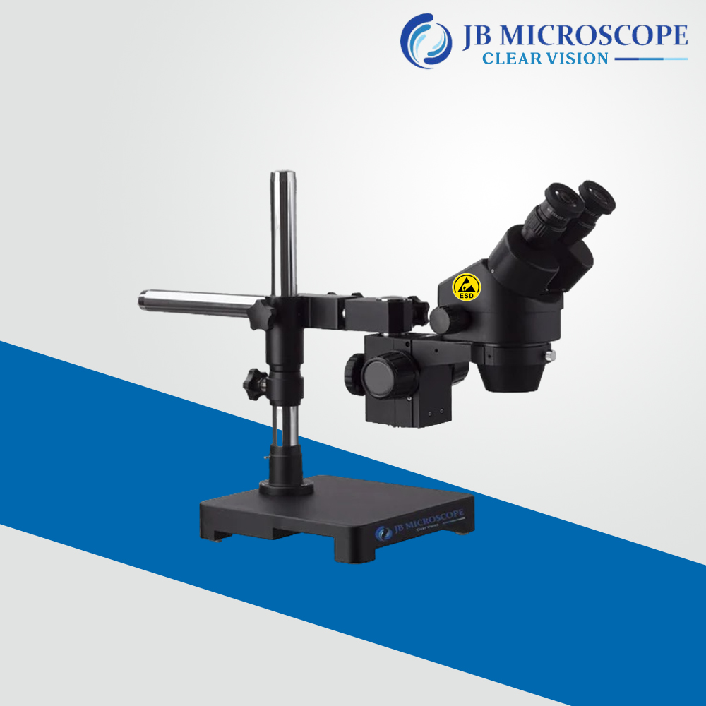 ESD Stereo Zoom Microscope - JB Microscope