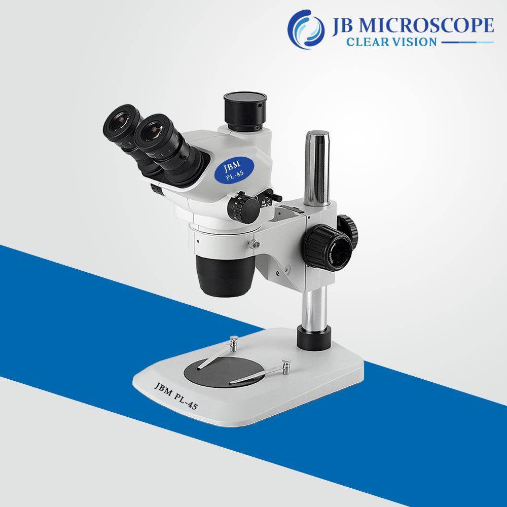 Stereo Zoom Microscope (PL-45M) - JB Microscope